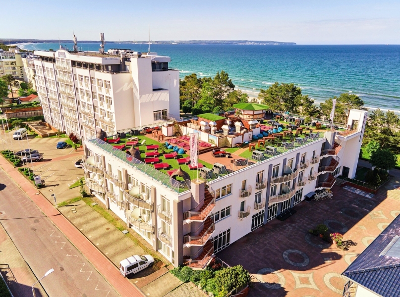 Urlaub auf Rügen in Binz - Arkona Strandhotel oder Rugard Strandhotel